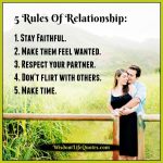 5 Rules of Relationship | Wisdom Life Quotes